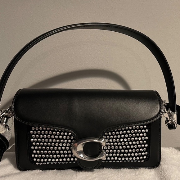 Coach | Bags | Coach Tabby Shoulder Bag 2 With Crystals Black Nwt ...
